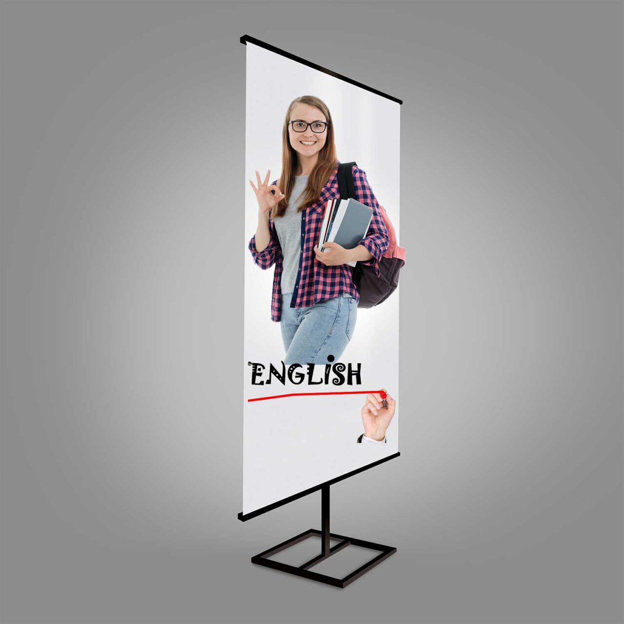 Parante metalico - Publicidad Interior y Exterior